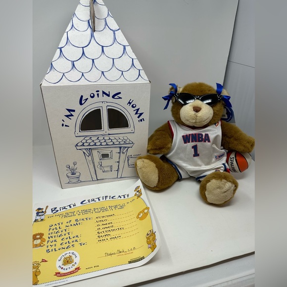 Build-A-Bear | Toys | Build A Bear Workshop Wnba Basketball Bear New ...